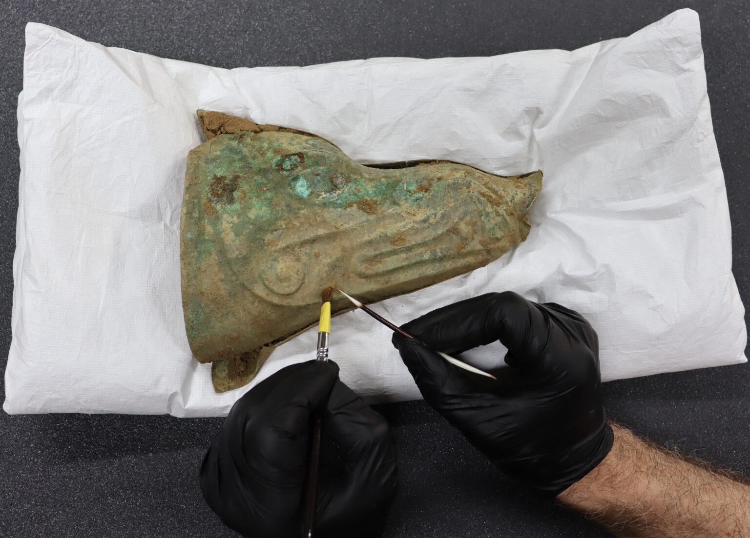 Complete carnyx, boar head standard found in Norfolk – The History Blog